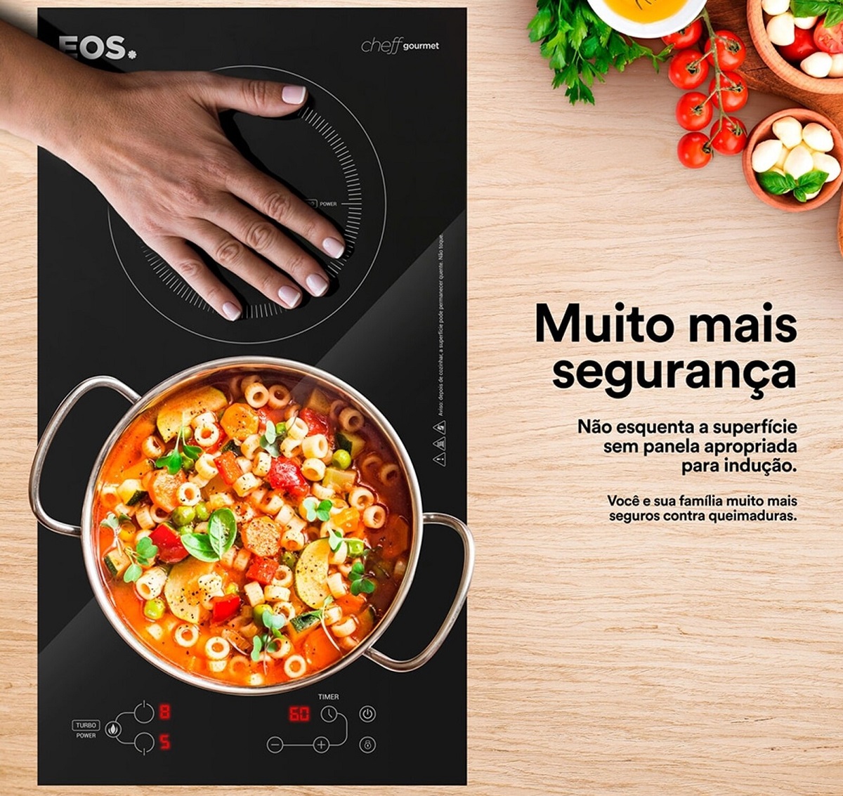 Cooktop de Indução: Sofisticação e Eficiência à Sua Cozinha